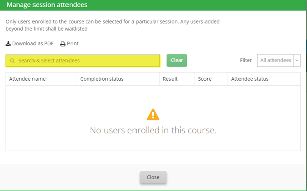 How to Create/Manage a Session