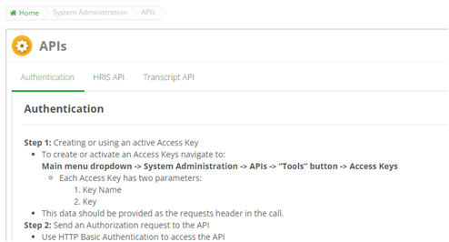 About the Transcript API