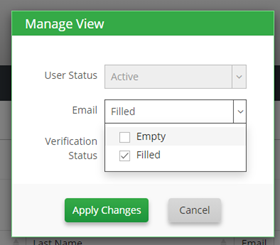 Using the Email Management Dashboard